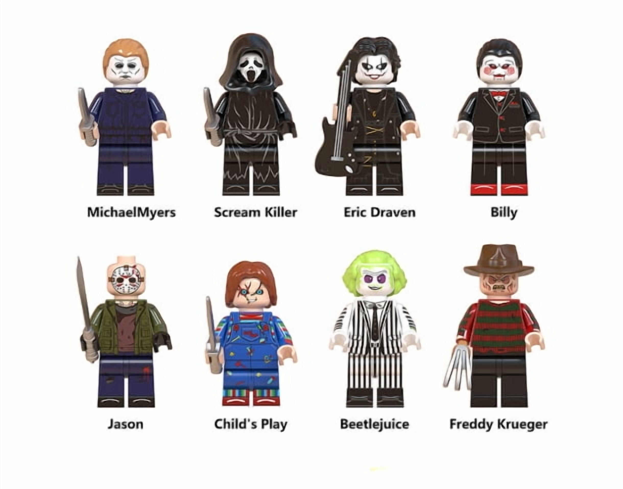 Lego Chucky Minifigure