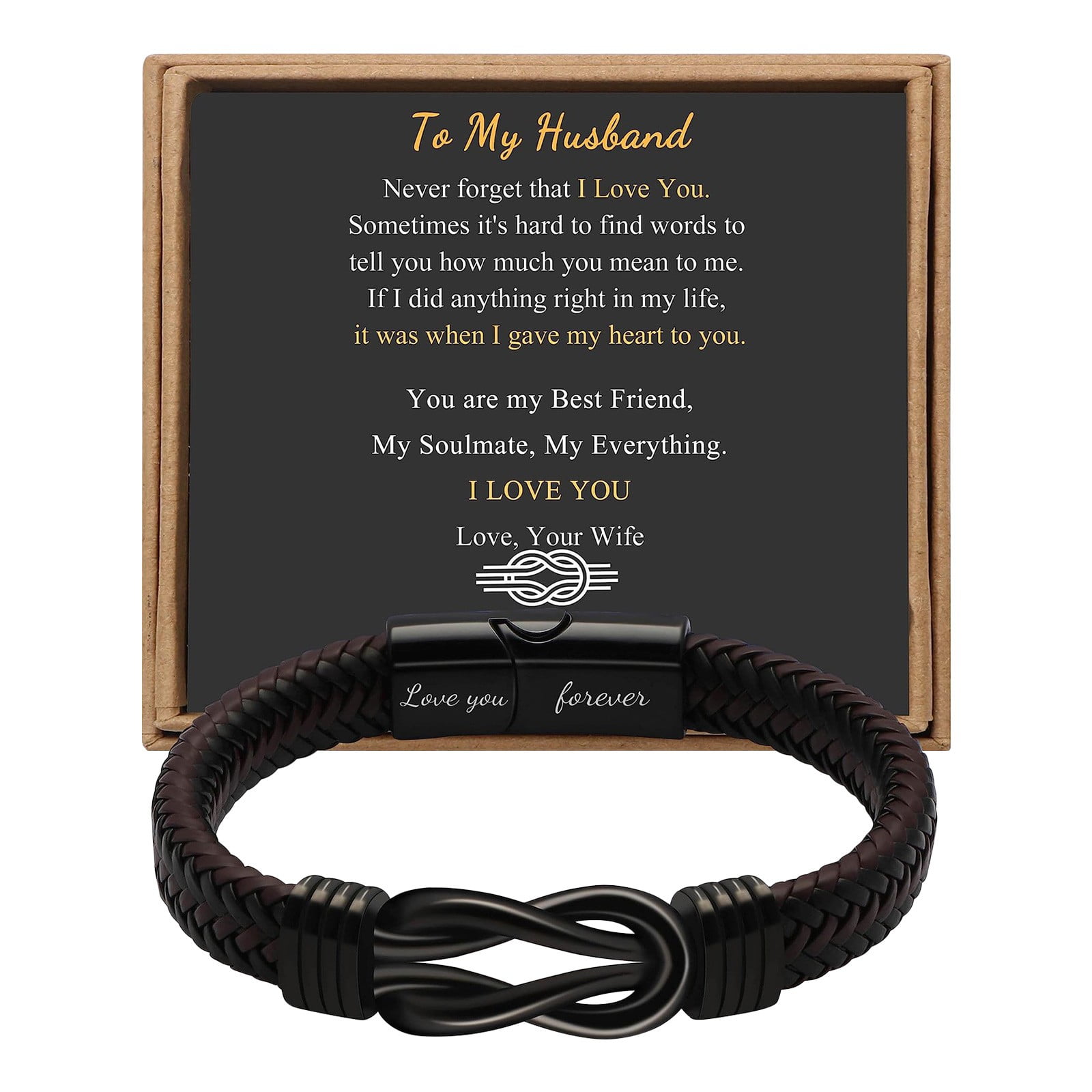 Click here for Vaidha New Stainless Steel Leather Bracelet Magnet... prices