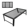 Camp over Fire Grill, Folding Campfire Grill for Outdoor BBQ Picnic ...