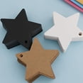 Christmas Star Gift Tag Set | DIY Blank Kraft Paper Tags for Holiday ...