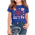 Ahabrexf 's Day Girls Short Sleeve Printed T-shirt for Girls, Crew Neck ...