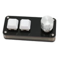 Macro Programming Keyboard Professional 2 Keys 1 Knob Blue Switch Hot Swappable Design Usb