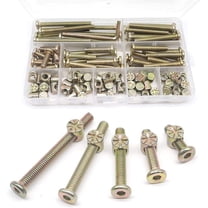 Baby Bed Crib Screws Hardware Replacement Kit, 25 Set M6x40mm/ 50mm ...