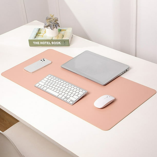 Gamer Anti-Slip Waterproof PU Leather Desk Mat Home Office Mousepad ...