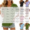 Mifsaly Womens Summer Short Sleeve Button Down Shirt V Neck Casual ...