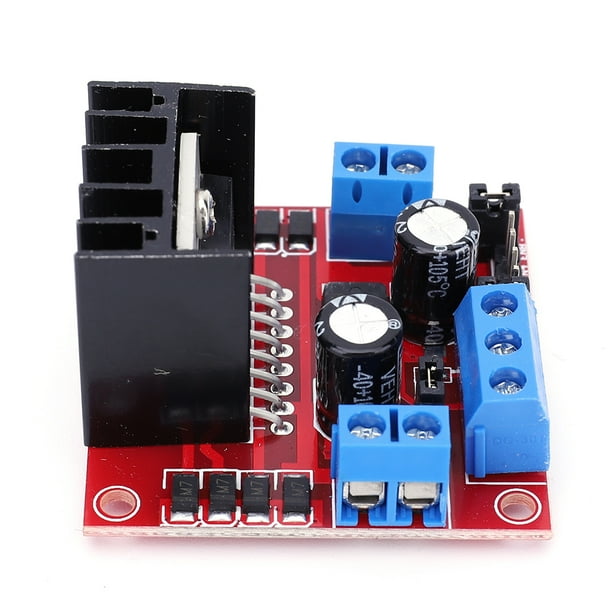 L298N DC Motor Driver Module Dual H-Bridge 5V for Smart Car (In Line ...