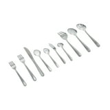 Mainstays Pearson 45 Pice Stainless Steel Flatware Set, Silver ...