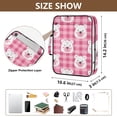 Cute Bear Faces Cartoon Accordion File Organizer Expanding File Folder ...