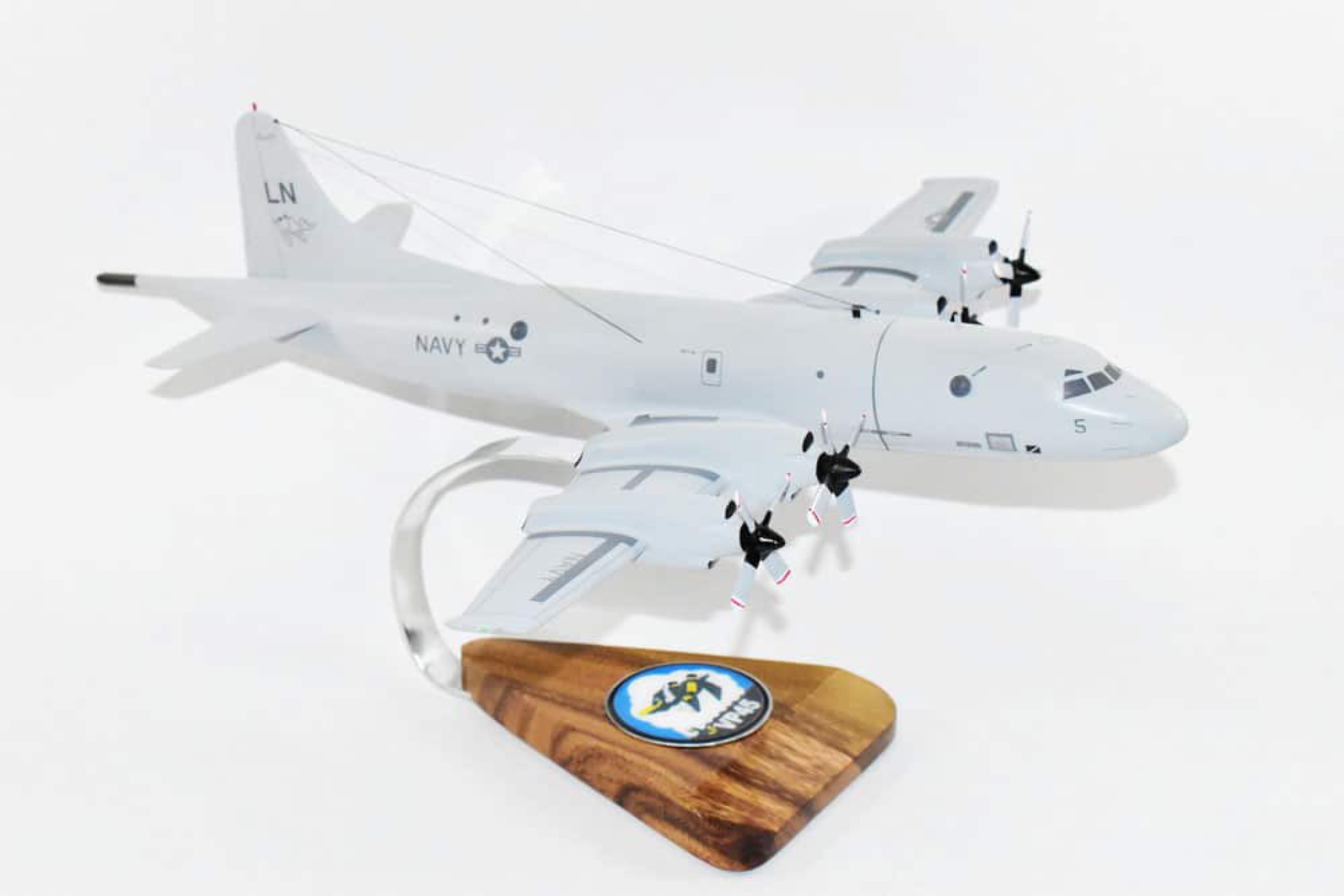 Lockheed Martin P-3C Orion, VP-45 Pelicans, (1999) Model, Mahogany, 1 ...