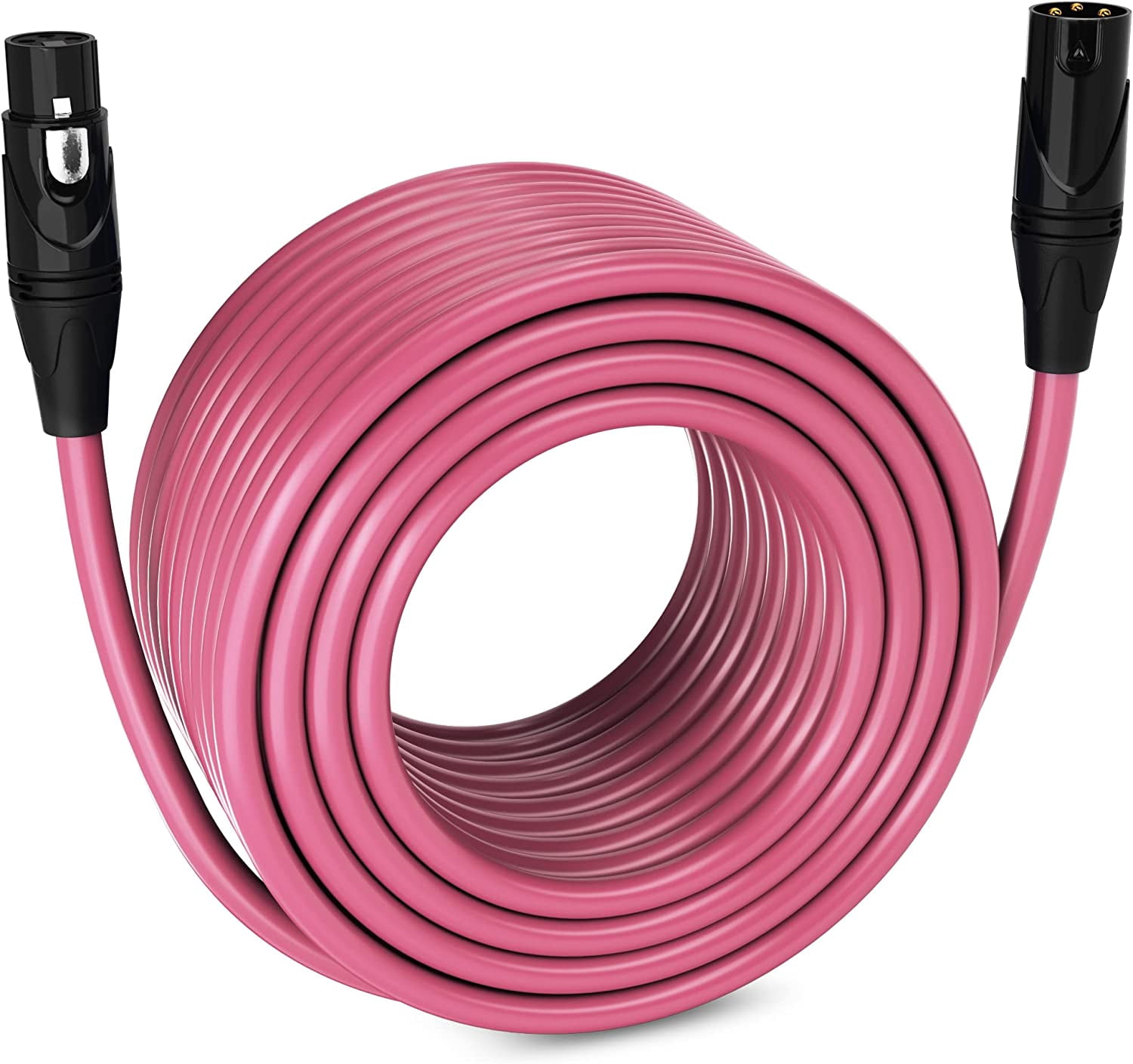 LyxPro 250 feet Microphone XLR Cable, Male to Female, 3 Pin Mic Cable ...