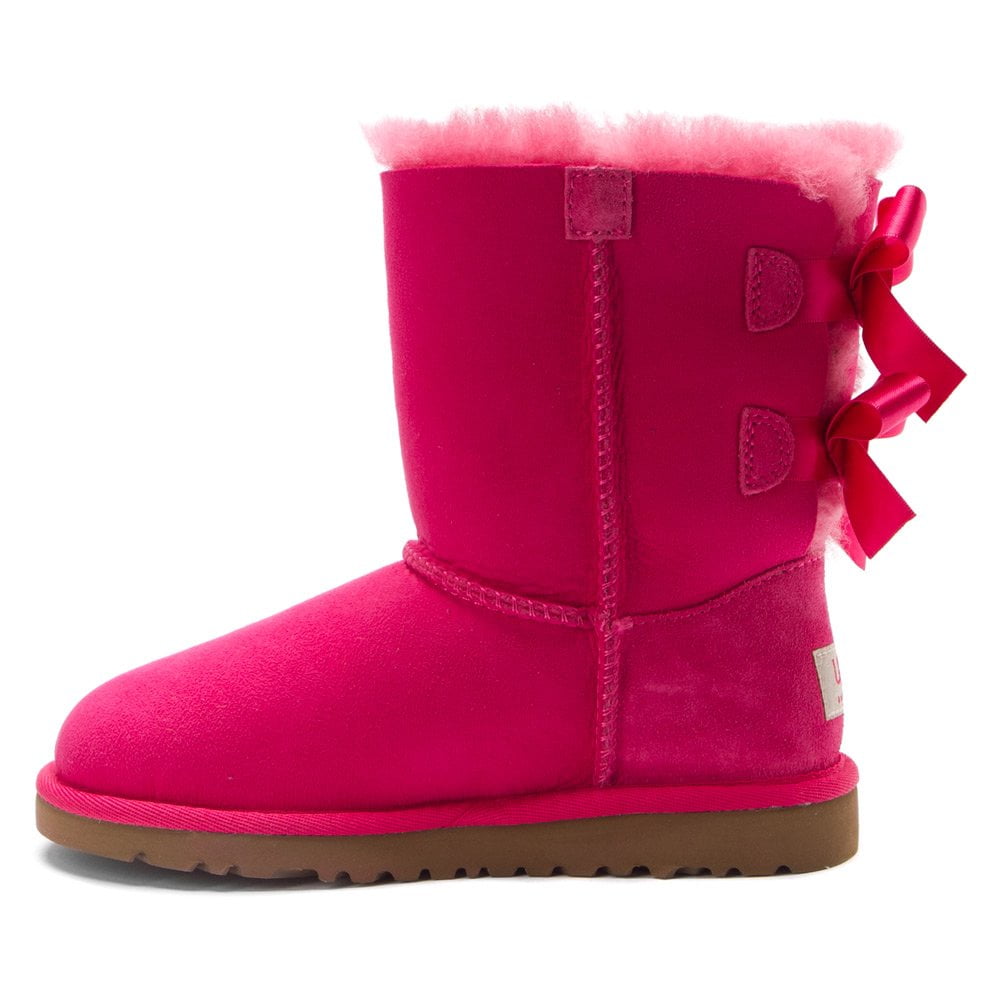 Light Pink Uggs With Bows