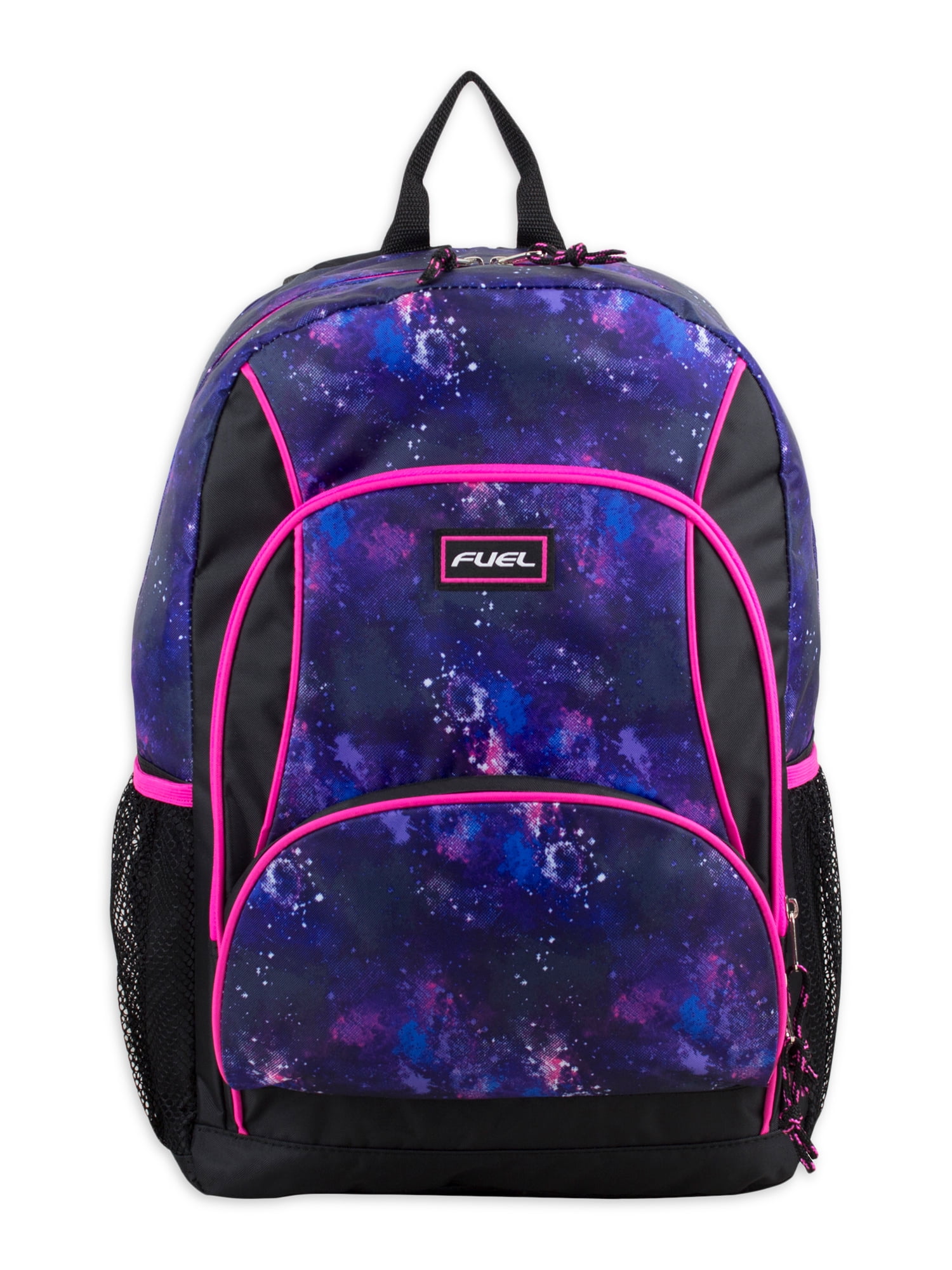 Fuel Unisex Triple Pocket Backpack, Galaxy Print - Walmart.com