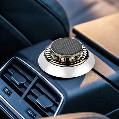 Black - Cologne Car Deodorant Rotating Solar Deodorant, Silencer ...