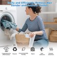Pet Hair Remover for Laundry, Reusable Dog & Cat Hair Remover Washing ...