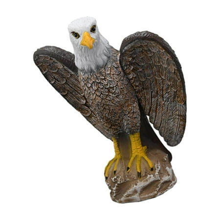 Garden Bird Statue Fake Eagle Decoy Eagle Decoy Garden Garden Pest ...