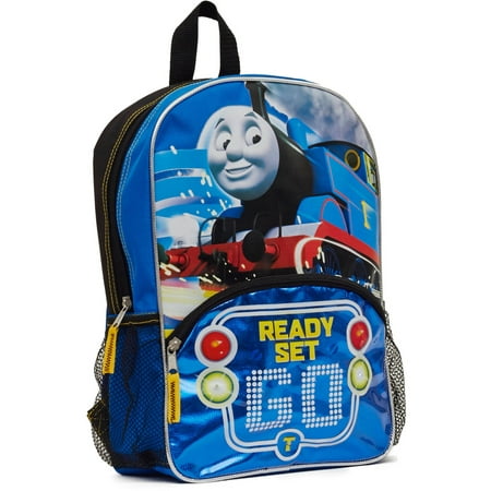 Thomas the Train - Thomas "Ready, Set, Go!" 14" Light Up Backpack ...
