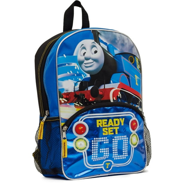 Thomas the Tank Engine - Thomas "Ready, Set, Go!" 14" Light Up Backpack ...