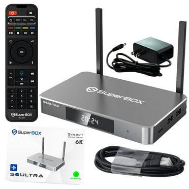 4G+64G Superbox S6 Max 2025 Fully Loaded with Voice Control, Parental ...