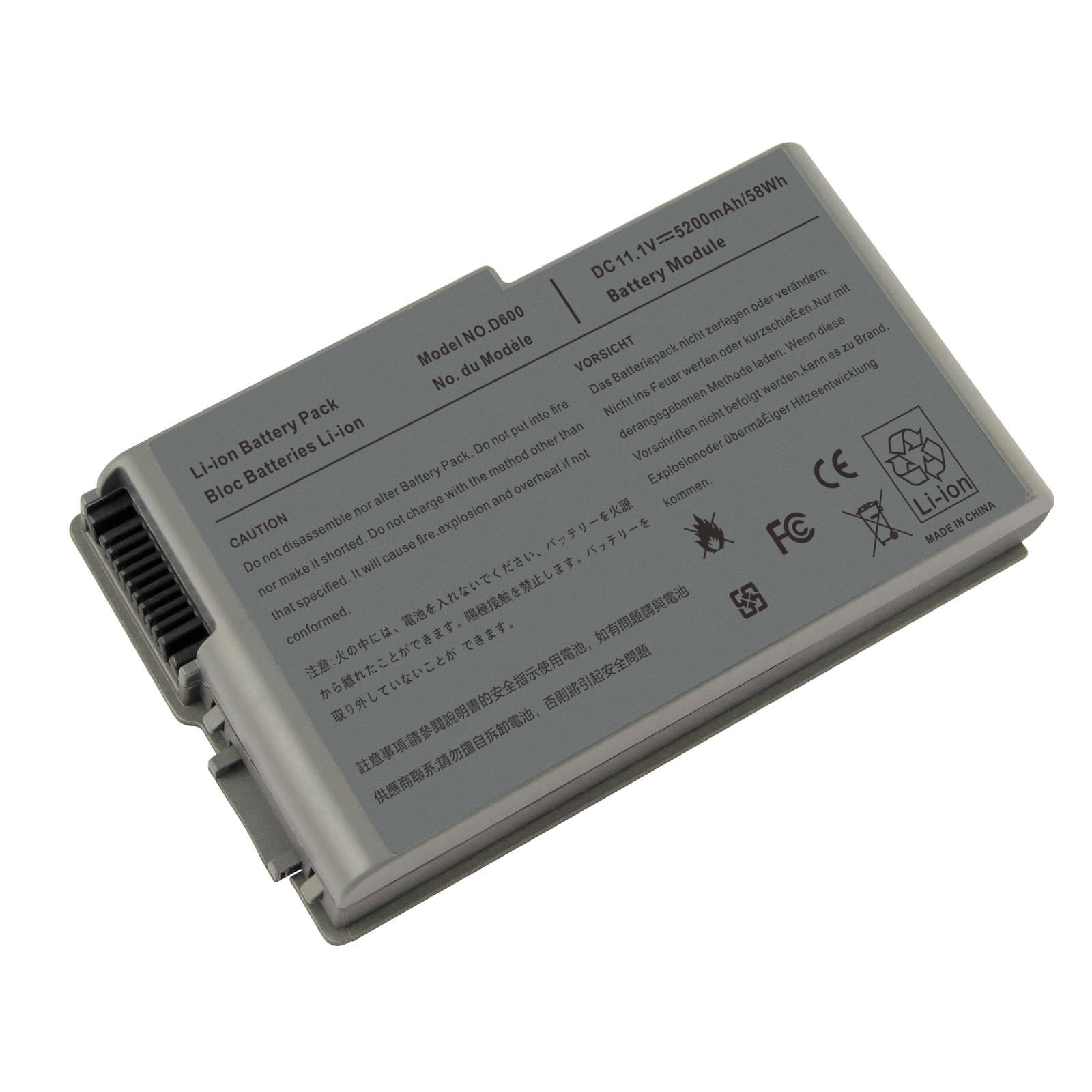 Laptop Battery for Dell Latitude D505 D510 D520 D530 D500 D600 D610 ...