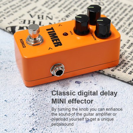Electric Guitar Mini Effect Pedal Digital Classic Timer Effect String ...