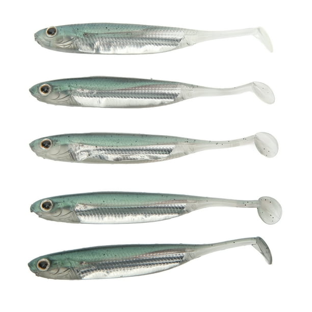 Simulated Fish Bait,5Pcs Simulated Soft Fish Artificial Fish Lure ...