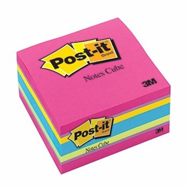 3M MMM2027RCR Post It Notes Cube Ultra 3X 3 - Walmart.com