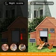 Automatic Solar Chicken Coop Door for Chickens 4 Program Modes Timer ...
