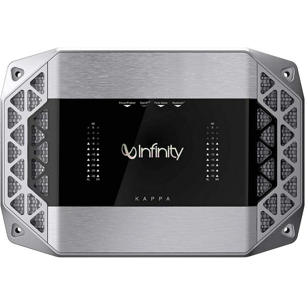 Amplificador Infinity KAPPA 4K Clase D 400W RMS 4 canales puenteables ...
