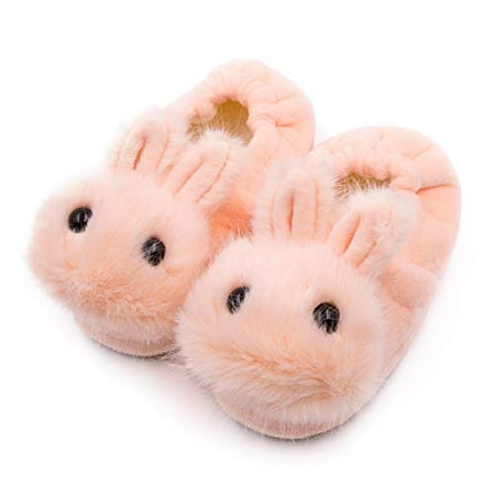 Toddler Girls Fuzzy Slippers Unicorn Tie Dye Fluffy Sandals Cartoon ...