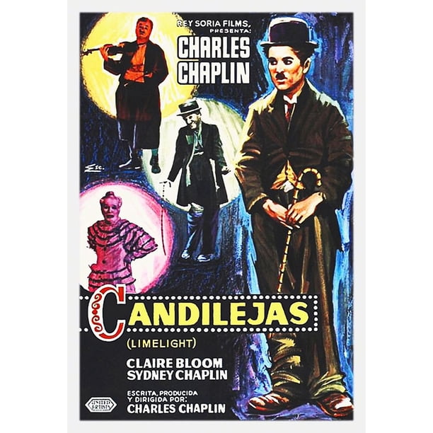 Charlie Chaplin - Spanish - Limelight, 1952 Poster Print by Hollywood ...