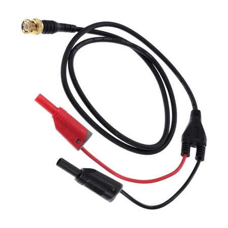 P1064 Gold Plated Copper BNC to 4 mm Stackable Banana Plug Safety ...