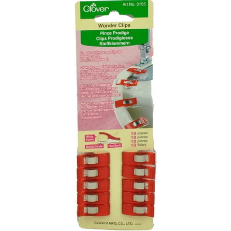Clover Sewing Wonder Clips 10 clips in box - Walmart.ca