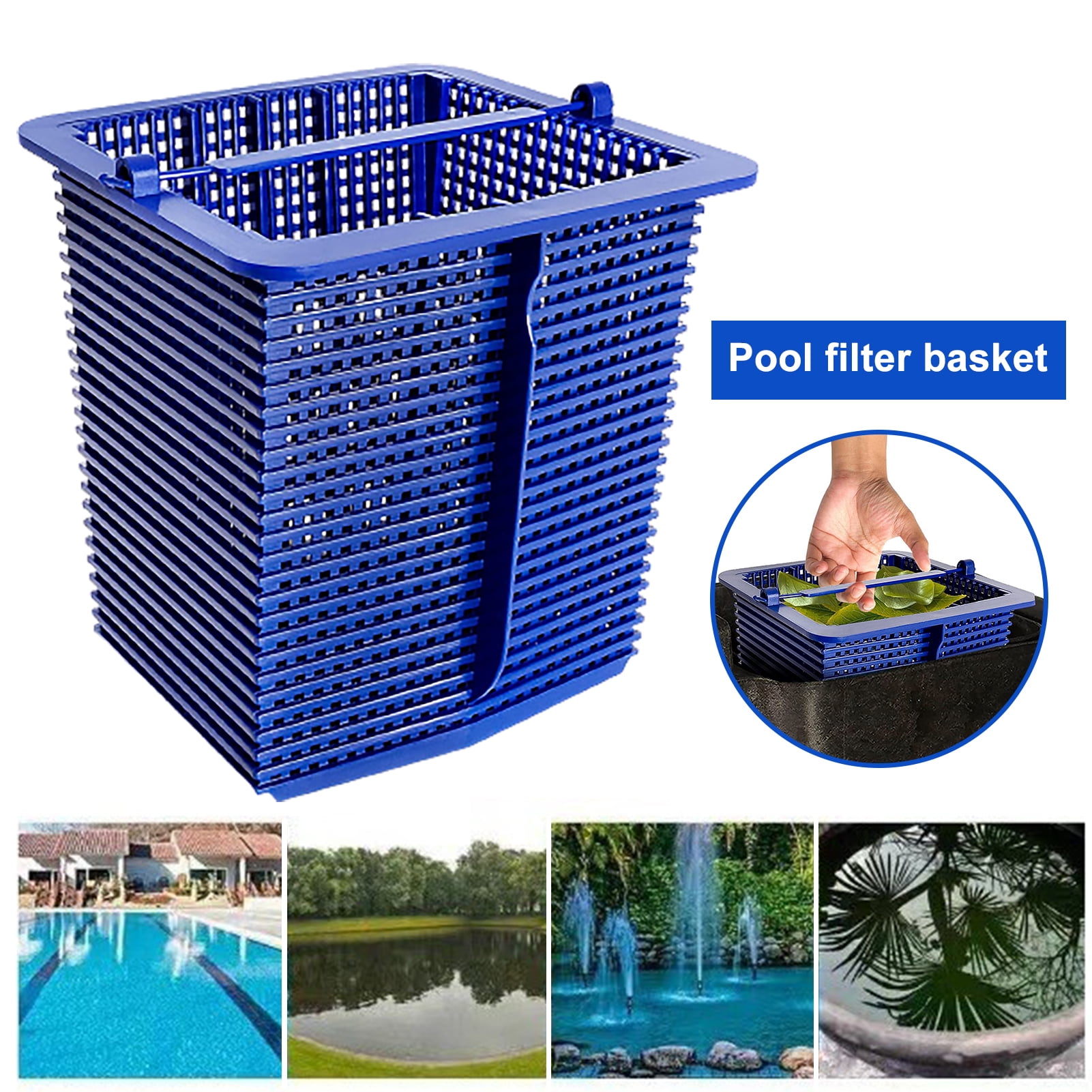 Skindy Pool Pump Basket with Handle - Heavy Duty, Easy to Install ...