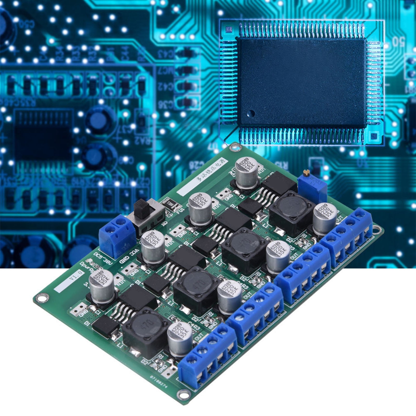 Power Supply Module, Adjustable 1.2V-37V±4% Industrial Power Module ...