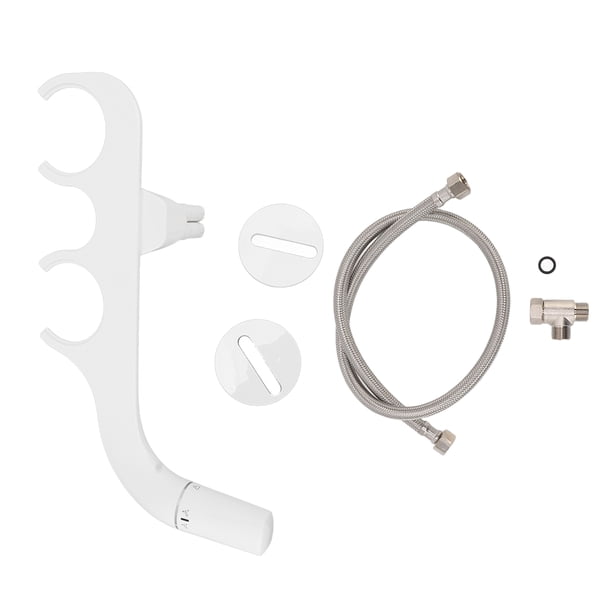 Ultra Slim Bidet Toilet Seat Attachment Dual Nozzle Self Cleaning ...