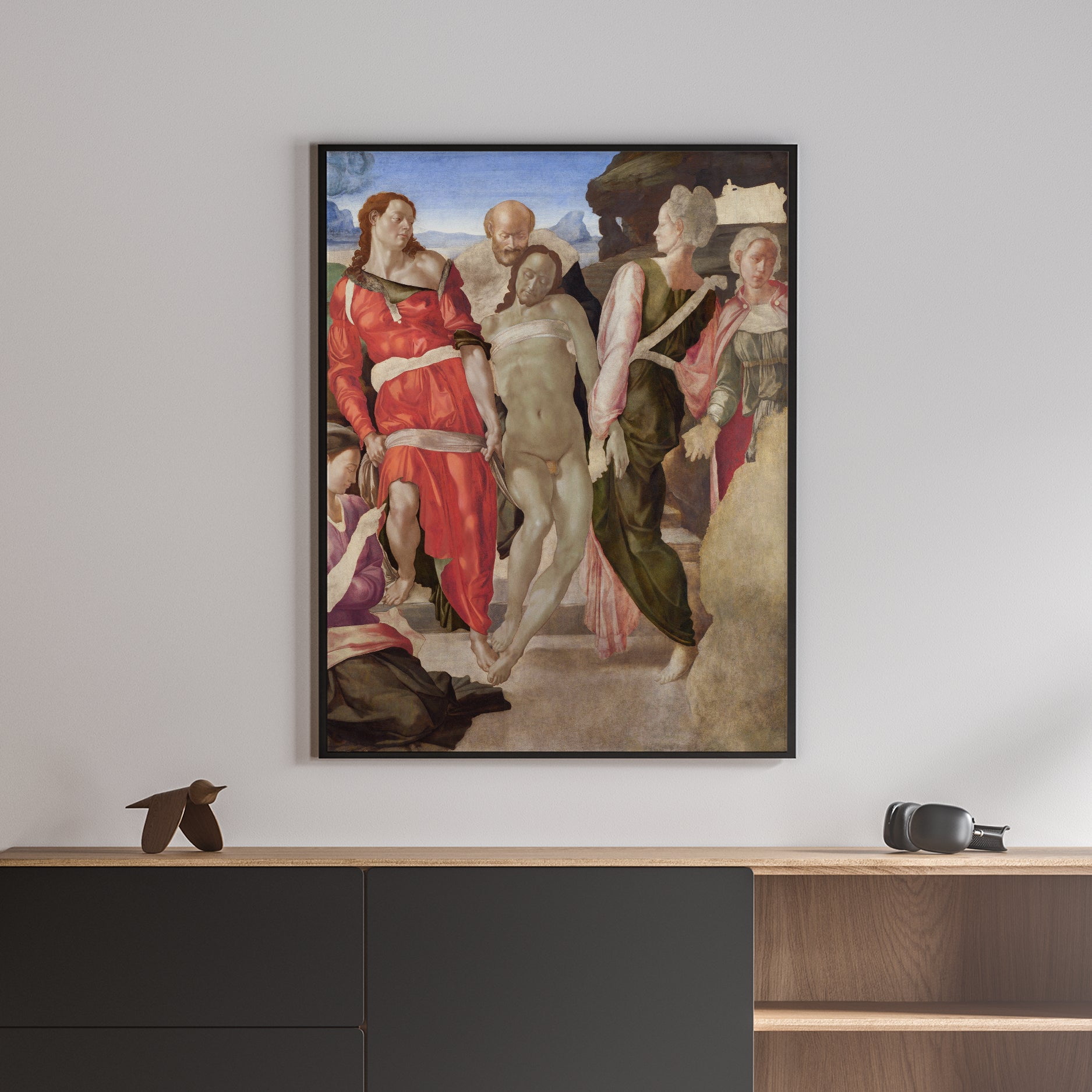 The Entombment - 1500 | Michelangelo Buonarroti | Premium Fine Art ...