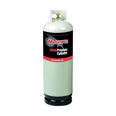 Manchester Tank 6817 - 50 lbs Steel Horizontal Gray ASME LP Gas Tank ...