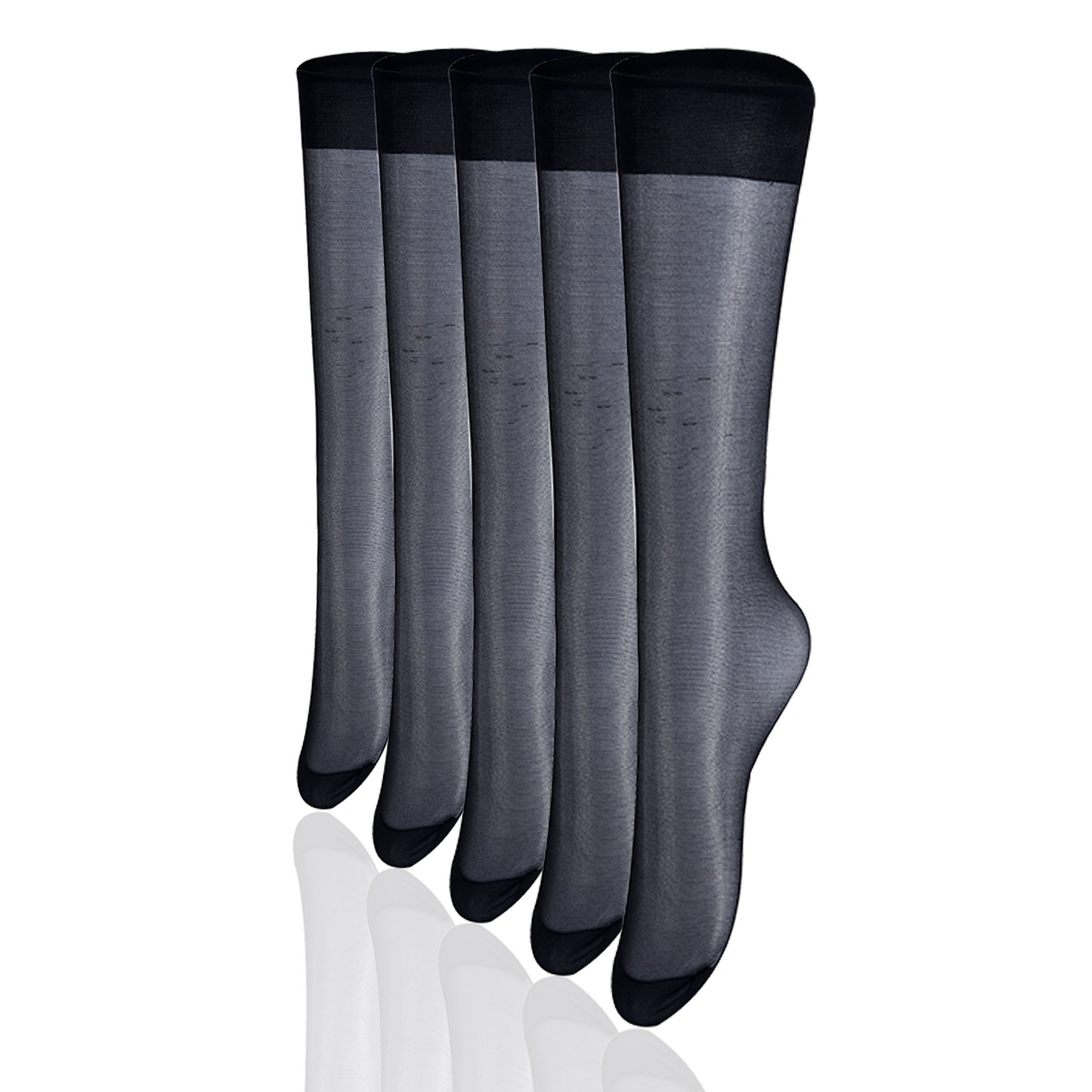 Click here for Inspire Chic Unique Bargains Womens Silky Knee Hig... prices