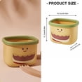 Fun Hamburger Trash Can Large Capacity Desktop Plastic Waste Bin ...