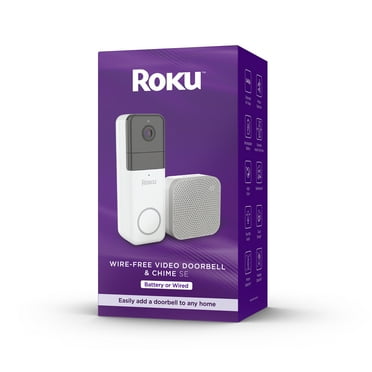 Roku Smart Home Indoor Camera SE (2-Pack) Wi-Fi-Connected - Wired Security Surveillance Camera ...