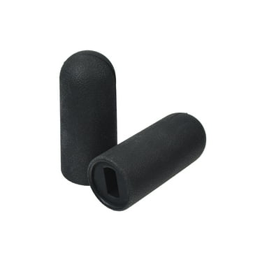 AlveyTech Black Rubber Tips for 5/8" Wheelchair Wheel Locks - Pair fits ...