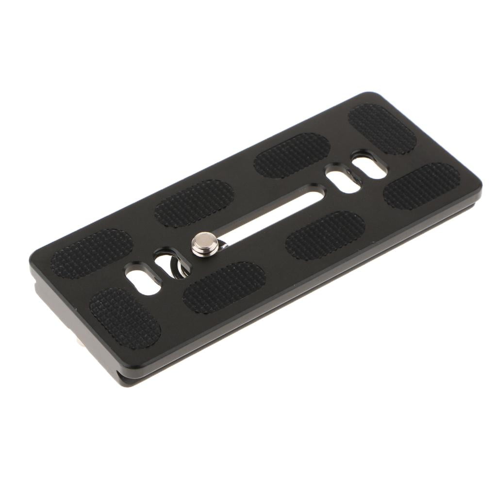 PU QR Quick Release Plate Clamp 100mm with 1/4'' Mount Screw for B1 J1 ...