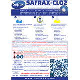 SAFRAX Chlorine Dioxide CLO2 Cleaning Tablets - Odor Eliminator ...