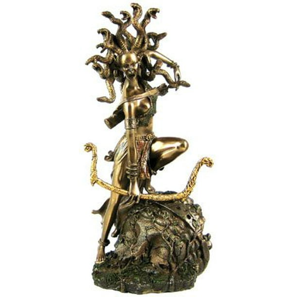Medusa Greek Statue Figurine Mythology Gorgon - Walmart.com