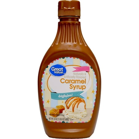 Great Value Caramel Syrup, 24 oz - Walmart.com