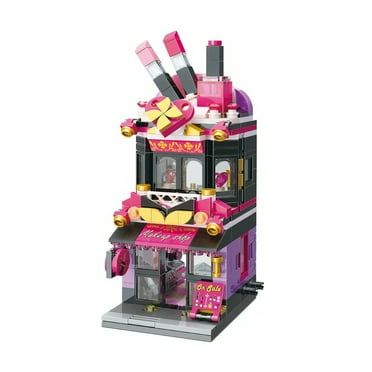 Building Blocks Coffee Shop Set, 1512 Pcs Coffee House Building Kit ...