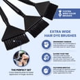 3 Extra Wide Hair Dye Brushes - Color Applicator Set - Dye Applicator ...
