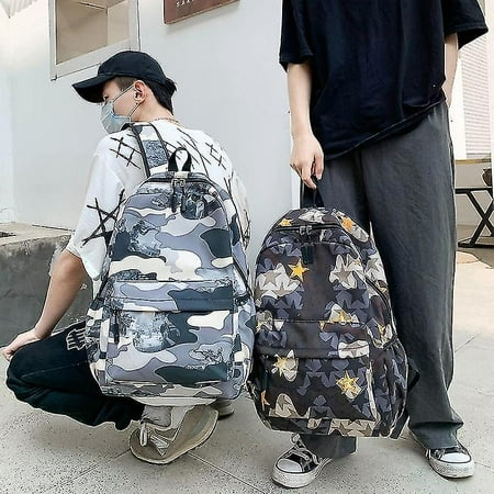 Back To School Men Backpack Cool School Bags For Teenager Boys ...