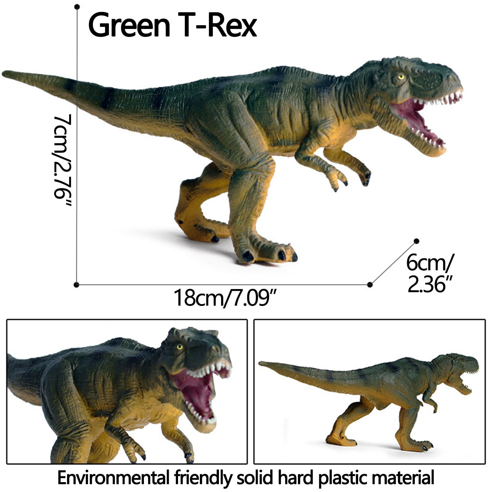 QISIWOLE Dinosaur Toy Tyrannosaurus Rex, Realistic Dinosaur Figure T ...
