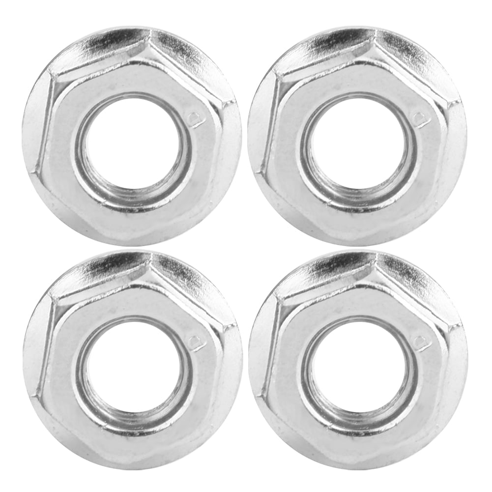 Tuerca hexagonal, 100 piezas Tuerca con brida hexagonal Tuerca con ...